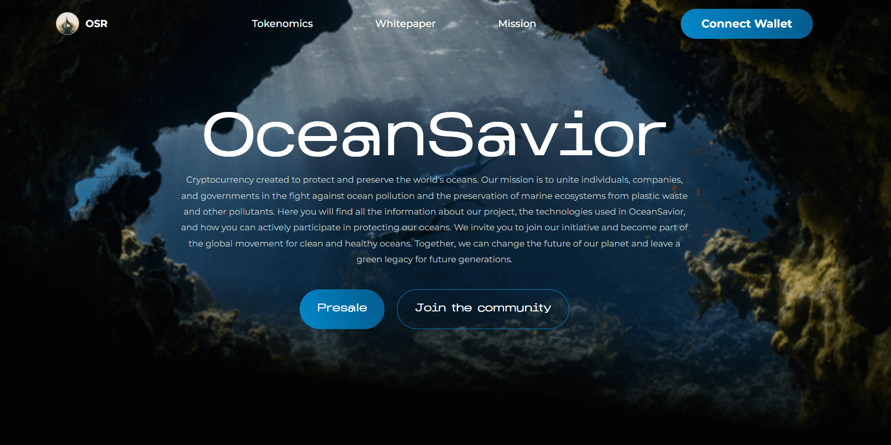 Крипто проект Ocean Savior - Биржа интернет-проектов Telderi